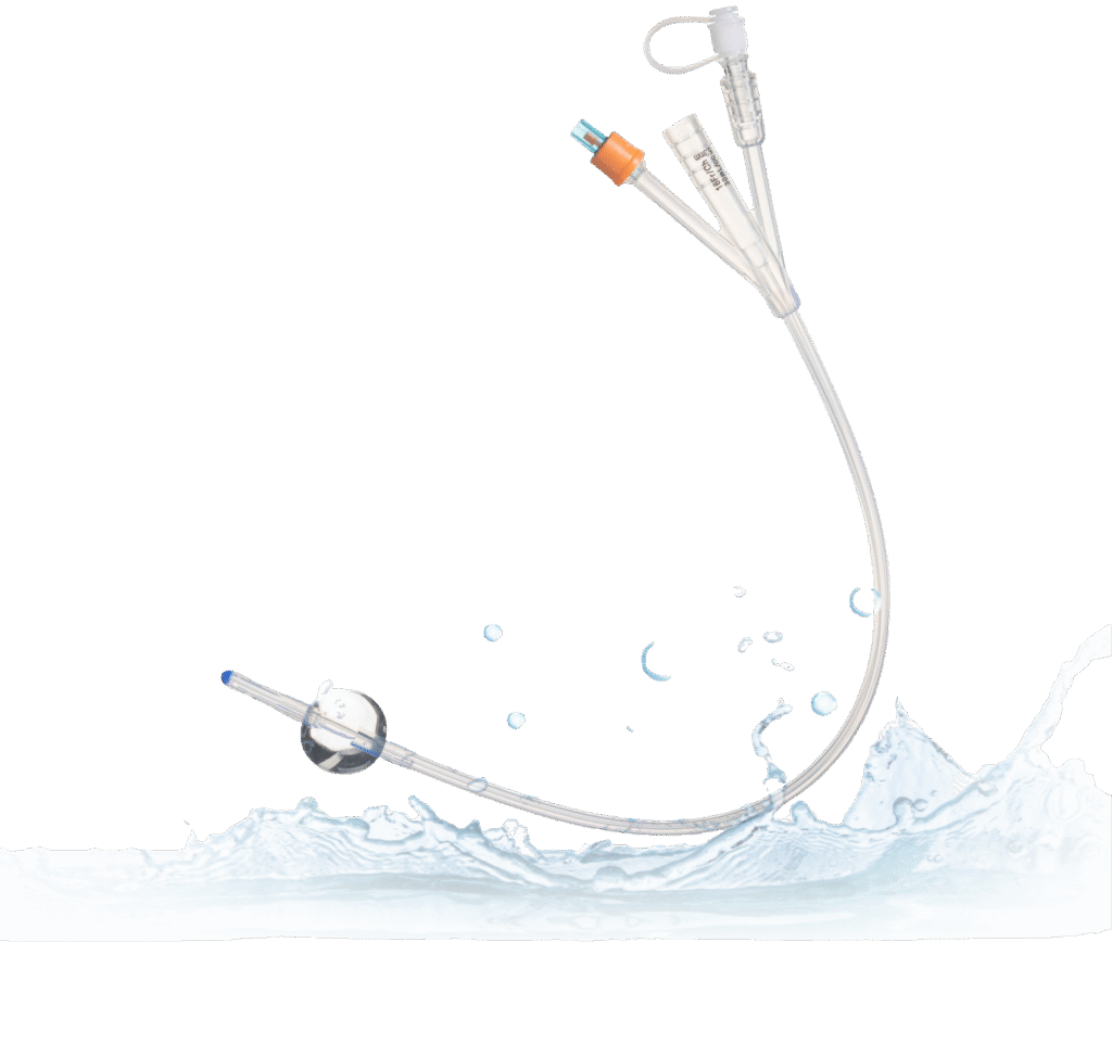 Lubricious Coating Foley Catheter